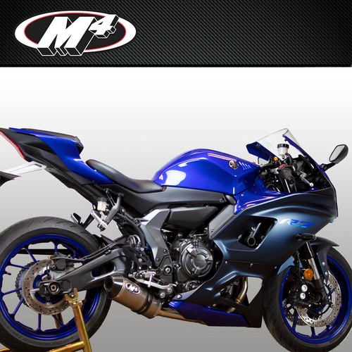 2022 - 2024 YAMAHA YZF-R7 YZFR7 R7 M4 EXHAUST FULL SYSTEM & TITANIUM TI ...