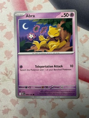 Abra Common ME01: Mega Evolution 054/132 NM | eBay