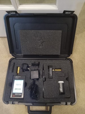 SCS DESCO STATIC CONTROL SOLUTIONS CTM048-21 EM EYE ESD METER w/HARD ...