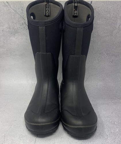 BOGS Classic High Boots Womens Sz 8 M Black Insulated Waterproof Rain ...