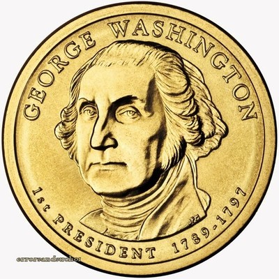 2007-D George Washington Presidential Dollar. Uncirculated From US Mint ...