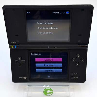 Nintendo DSi Handheld Game Console TWL-001 Black | eBay