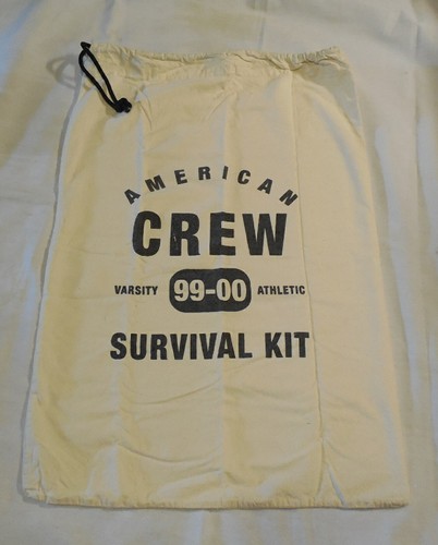 Canvas Laundry Bag American CREW Survival Kit Varsity Heavy Duty ...