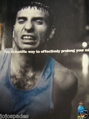 1999 Gatorade Ad-Gatorade Blue-8.5 x 10.5"-Is It In You?-Original Print ...
