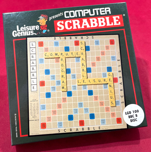 Computer Scrabble Game for Acorn BBC B Microcomputer 5.25" Floppy Disc ...