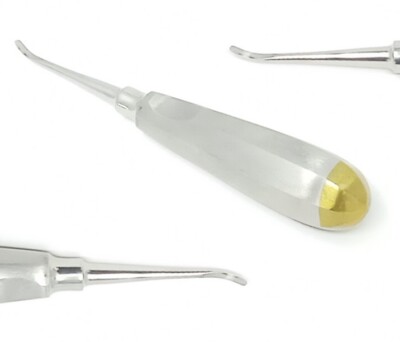 2 Miller Dental Tooth Root Elevators Apexo #73+74 Curved Left+Right ...