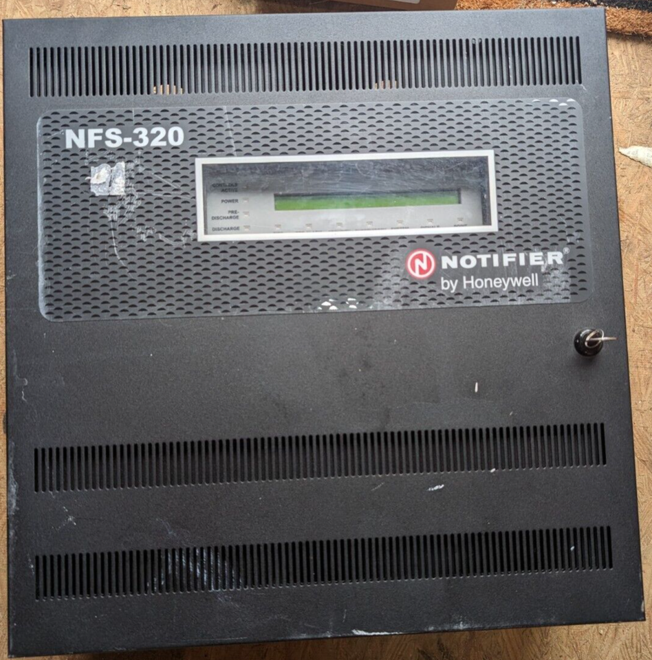 TESTED*** NOTIFIER NFS-320 fire alarm panel CPU-320 / CPU-320PCB USED ...