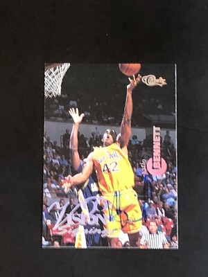 1996 Classic Visions Signings Mario Bennett Authentic Autographed Card ...