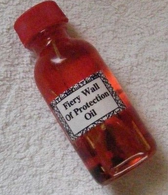 FIERY WALL OF PROTECTION OIL - New Age, Wiccan, Santeria, Gothic | eBay
