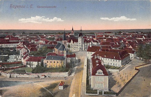 France - Haguenau - Vue générale - Ed. Emil Hartmann, Strasbourg | eBay