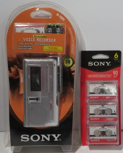 Sony Pressman M-560V Handheld Cassette Voice Recorder for sale online ...
