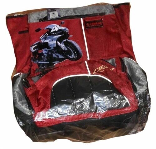 Yamaha 46 Panini Moto Valentino Rossi School Bag Red Backpack Shoulder ...