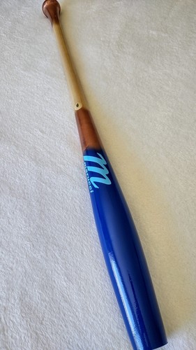 Torpedo Marucci 33"/31.5oz Maple Wood Baseball Bat Blem Blue/Rose Gold ...