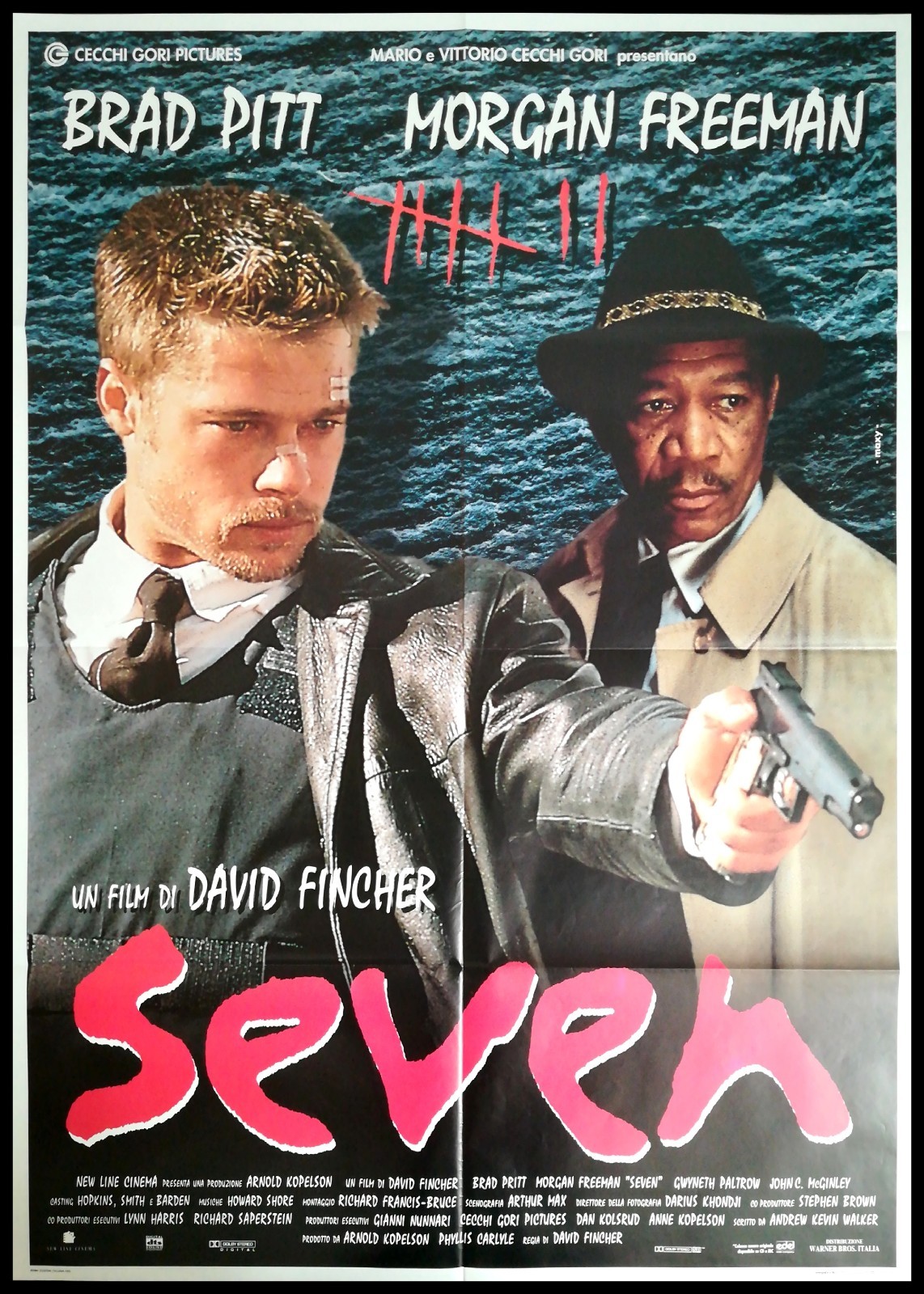 Brad Pitt Seven Poster