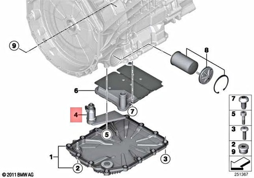 BMW 1 E88 Gearbox Transmission Oil Pump 28107842838 7842838 NEW GENUINE ...