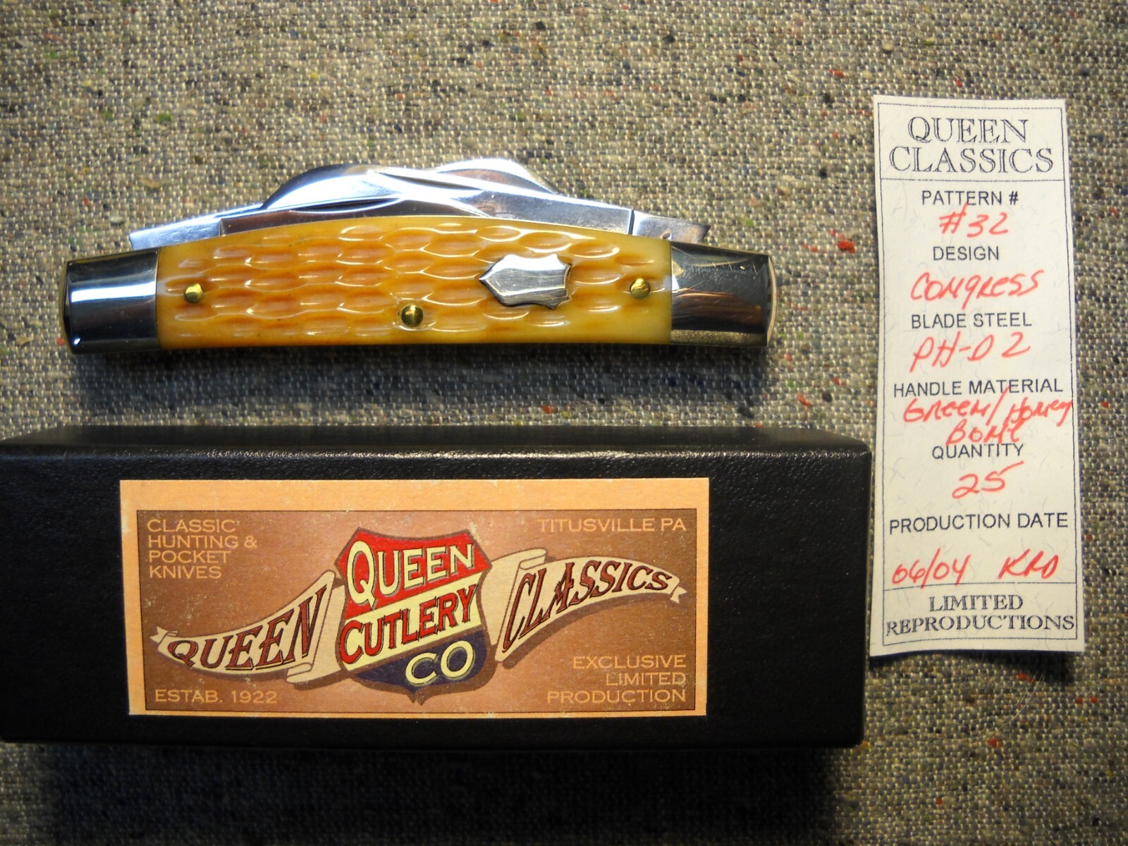 Queen Cutlery Knives - Old Pocket Knives