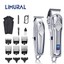 Limural Professional Hair Clippers T-Blade Trimmer Comb Set for Mens ...