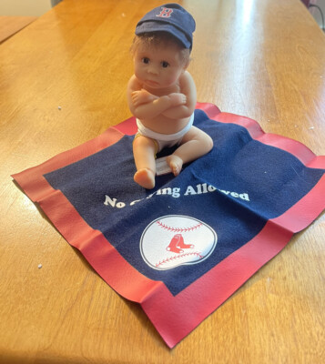 No Crying Allowed Red Sox Fan Handcrafted Resin Figurine NIB | eBay