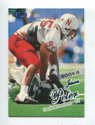 1998 Ultra short print #221 Jason Peter Nebraska Cornhuskers Rookie | eBay