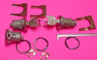 1970-1973 Chevelle Chevy Door Locks Trunk Lock Cylinders Keys | Rear ...