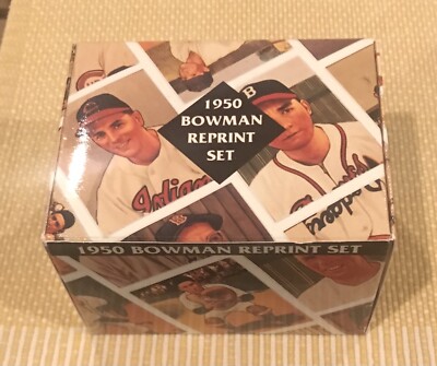 1950 Bowman Baseball Complete Reprint set | Fresh From A Sealed Case ...