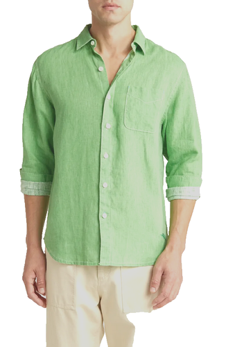 $99.50 Tommy Bahama Men's, Sea Glass Breezer Long Sleeve Shirt, Glowing ...