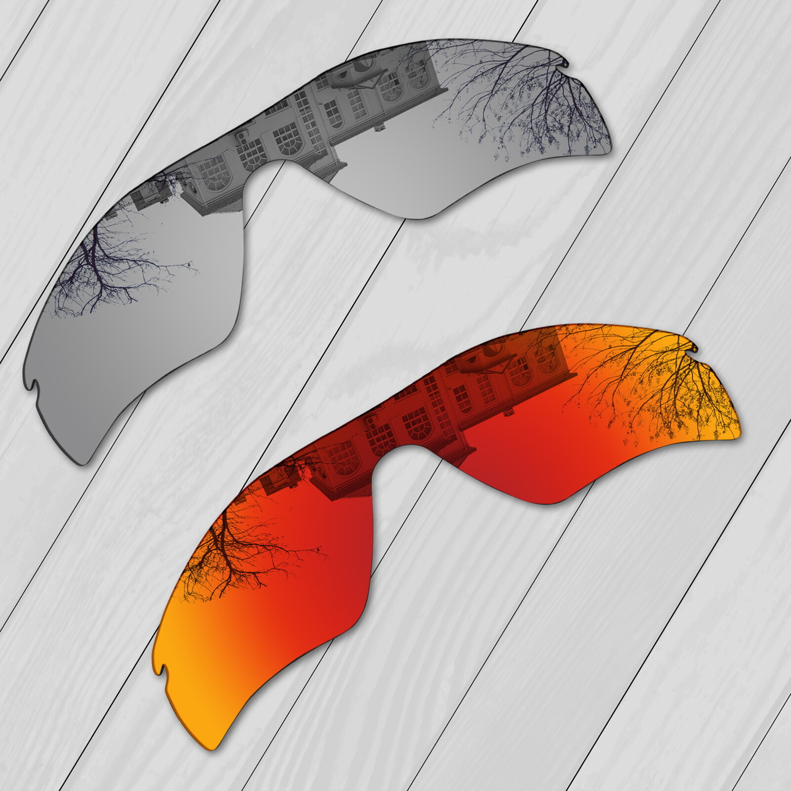 POLARIZED Replacement Lenses & Kit For-Oakley Radar Path Asian Fit ...