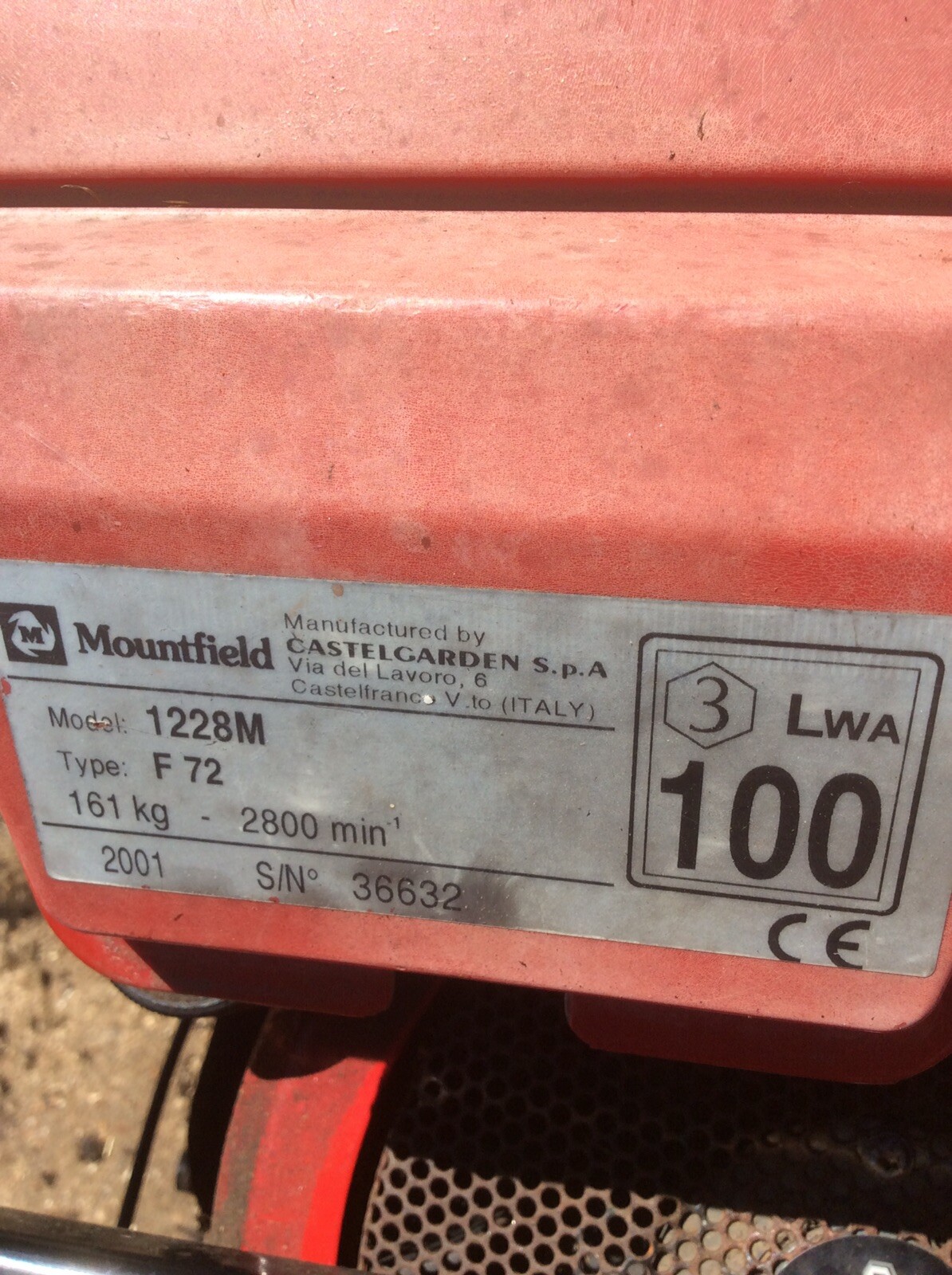 Mountfield 1228M Type F72 Gear Box | eBay UK