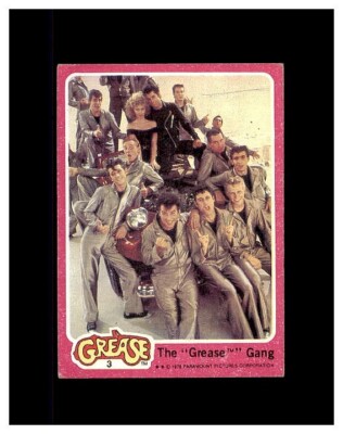1978 Topps Grease The Grease Gang #3 | eBay