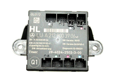 2012-2016 MERCEDES E350 DOOR CONTROL MODULE LEFT FRONT, FRONT LEFT ...