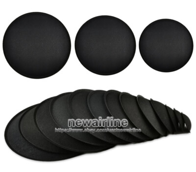 2pcs 18mm-130mm Breathable Cloth Fabric Speaker Dome Dust Cap Dustproof ...