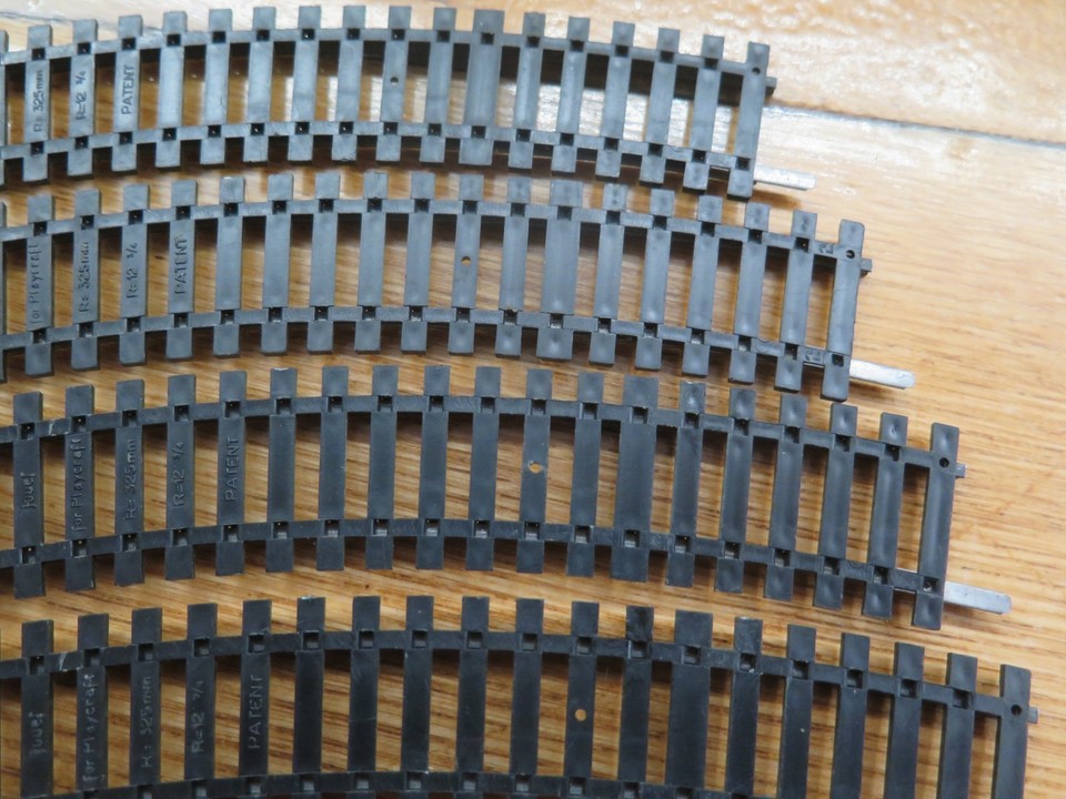 6 x Jouef No 470 Curved Track Steel Rail OO HO Gauge approx 28cm | eBay UK