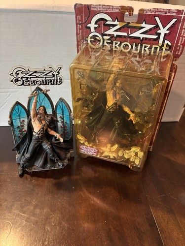 Two Vintage 1999 Mcfarlane Ozzy Osbourne Action Figure New In Package ...
