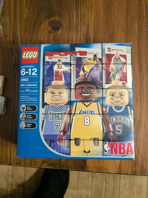Lego Sports NBA 3593 Toni Kukoc, Kobe Bryant, Jason Kidd Unopened Box ...