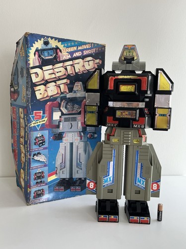 DESTRO-BOT Giant Robot Jumbo Machinder 50cm 20" Shogun Warriors | eBay