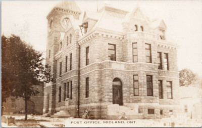Post Office Midland Ontario c1916 Real Photo Postcard G82 | eBay