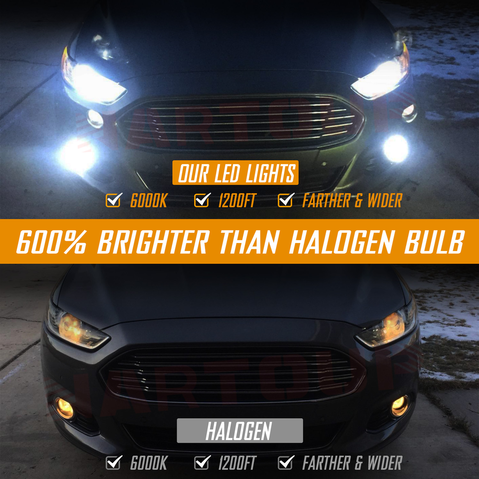 For FORD Taurus 1992-2007 - 2PC 9007 HB5 LED Headlight White Hi-Lo Beam ...