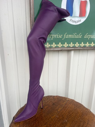 Just gorgeous ! High heeled pleasure, tall leather thigh boots by Jean ...