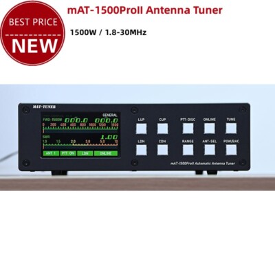 mAT-1500Proll 1500W Automatic Antenna Tuner for Transmitter/ Linear ...