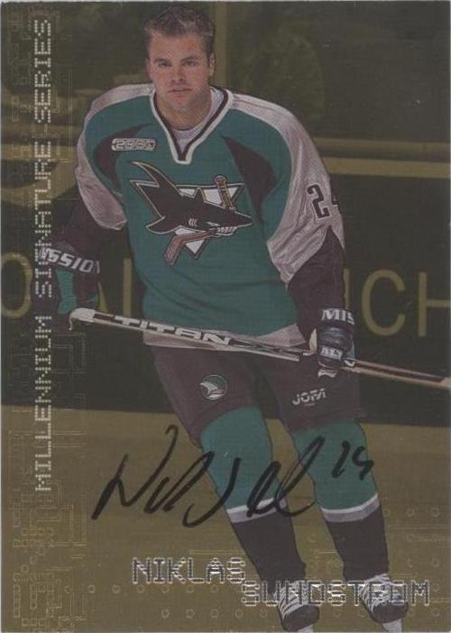 1999-00 In the Game Be A Player Millennium Signature Series - Niklas ...