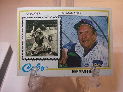 1978 Topps Baseball Card #234 Herman Franks MGR (80777) | eBay
