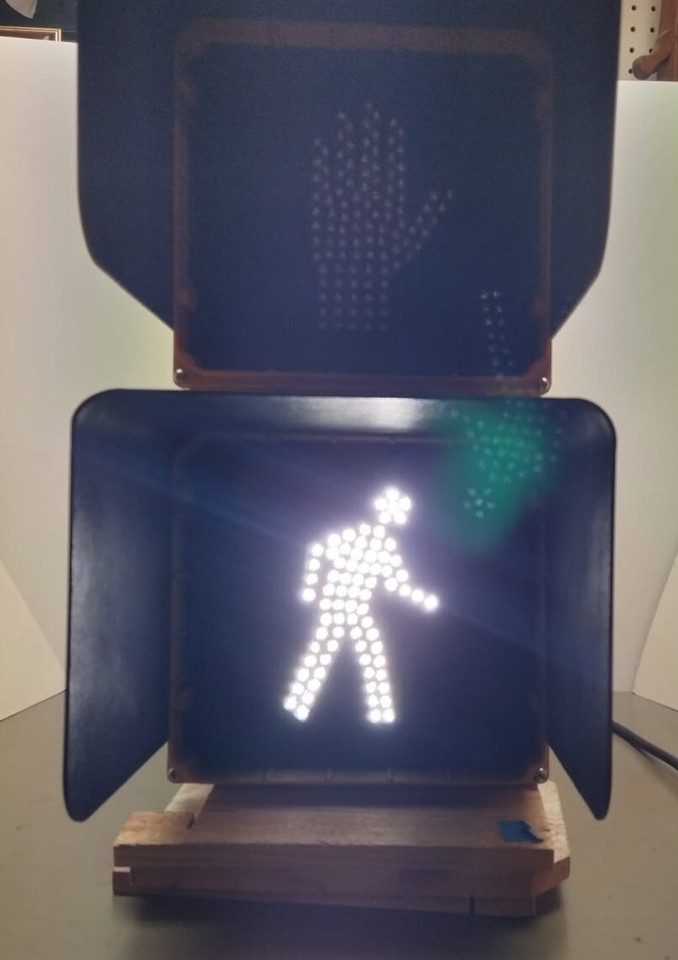 Pedestrian LED Traffic Crossing Sign Crosswalk Walk Light Signal ...