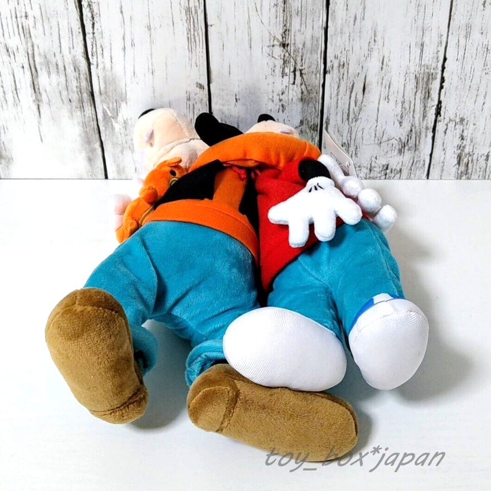 Goofy and Max Hug & Smile Plush Toy Stuffed Doll Japan Disney Store ...