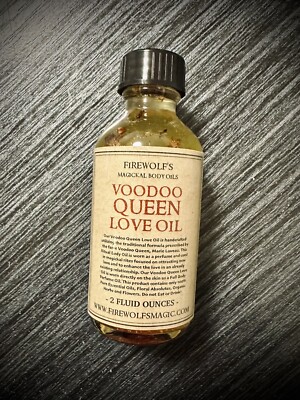 Voodoo Queen Love Oil Magick Handmade, Organic, Witchcraft, Hoodoo ...