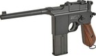 Evike KWC M712 Broomhandle Full-Auto CO2 Gas .177 Full Metal Air Pistol ...