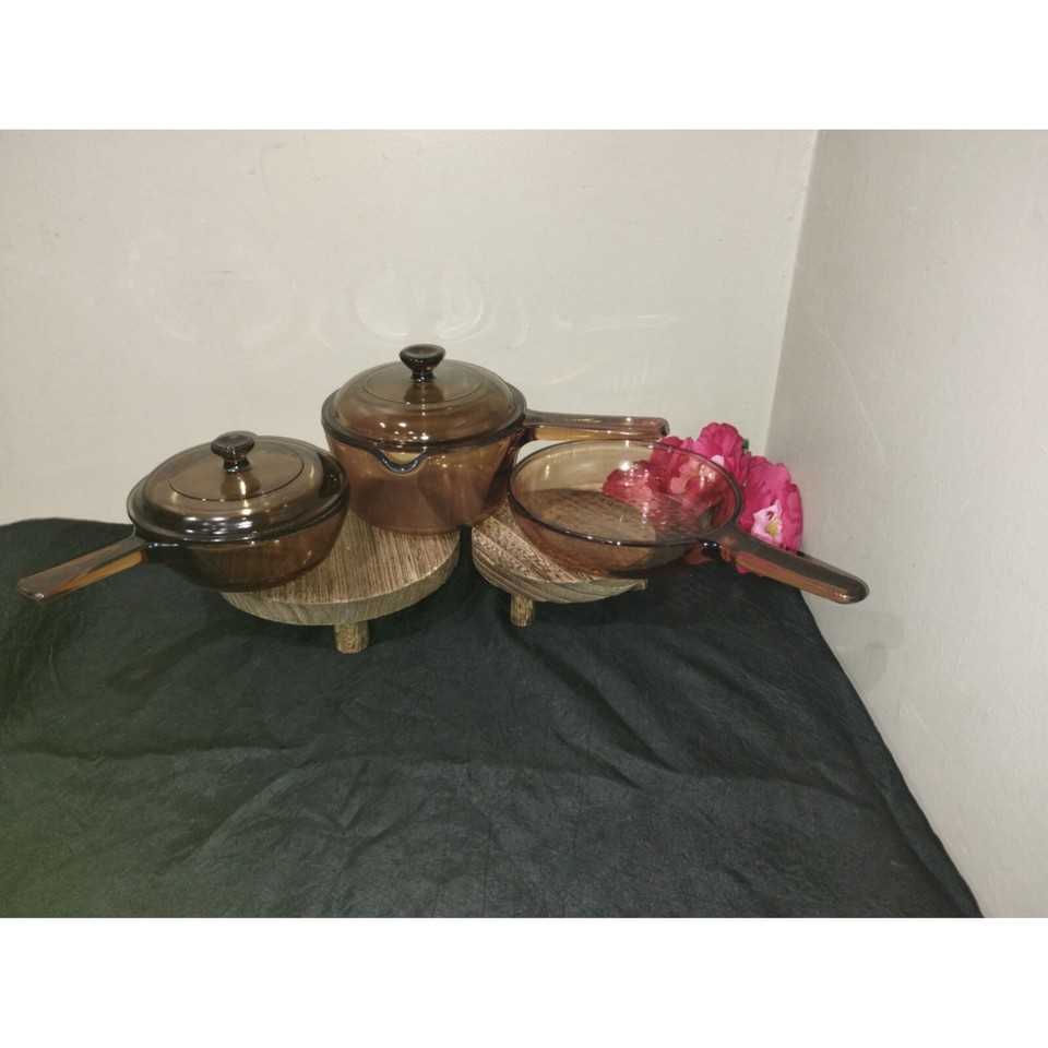 Vintage 5-piece Visions Cookware Set | eBay