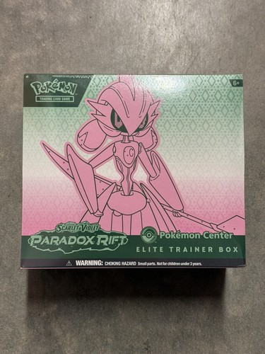 2x Pokémon Paradox Rift Pokemon Center ETB Scream Tail & Iron Bundle (1 ...