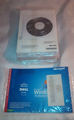 14 NEW Dell XP Professional Reinstallation CD 6U814 - SEALED! | eBay