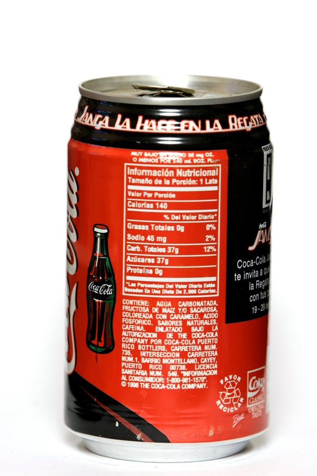 2000 Coca Cola Classic can, Puerto Rico; Janga Card | eBay
