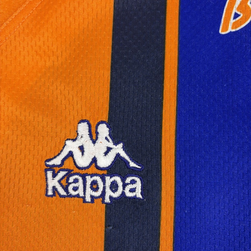 Vintage original Barcelona rare away 1997 1998 Football Shirt kappa ...